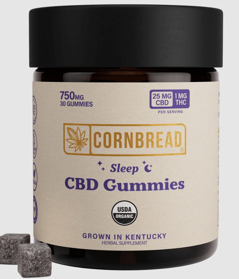 Cornbread Organic 25mgCBD 1mgTHC Sleep - HighMarket Organics